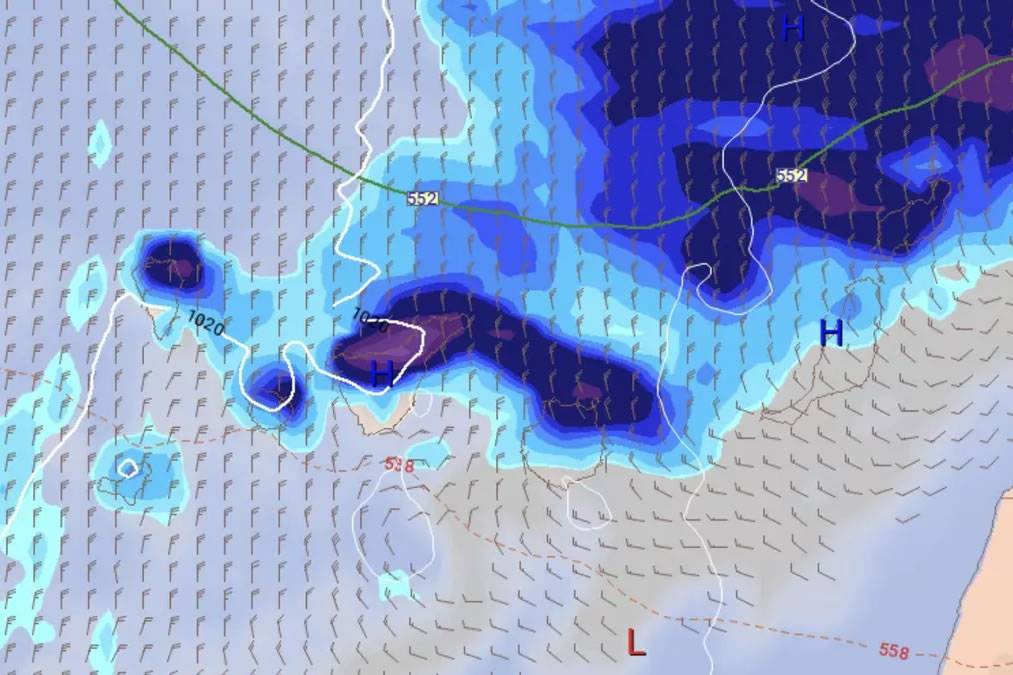 Canarian Weekly - Heavy rain, cooler weather and even snow forecast ...